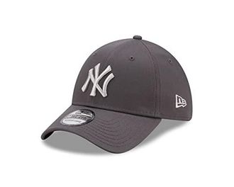 New Era New York Yankees MLB League Essential Grey 39Thirty Stretch Cap - L-XL (7 1/8-7 5/8)