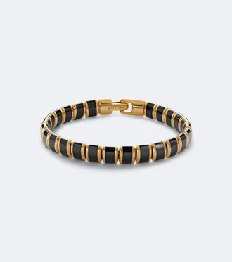 David Yurman Bracelet Spiritual Beads en or 18 ct et onyx
