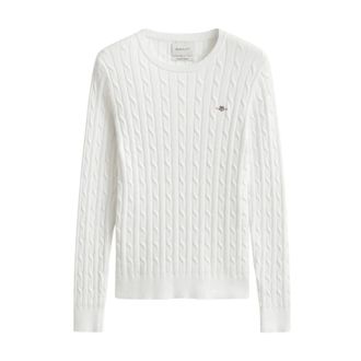 GANT Damen, Strickwaren, Wei&szlig;, XSGr&ouml;&szlig;e