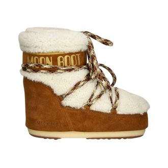Moon Boot Icon Low Shearling Boots - - Shoes - Damen - Braun - 39 EU