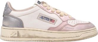 Autry Femme, Chaussures, Multicolore, Taille: 38 EU Baskets Basses Medalist Super Vintage