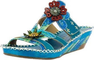 Laura Vita Damen BECGLESO 22 Pantoletten, Türkis (Turquoise Turquoise)