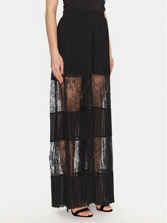 Twin-Set Palazzohose 251TP2782 Schwarz Wide Leg