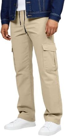 Generico Pantalon Cargo Homme Pantalon Vintege Multi-Taxes de Travail En Plein Air Pantalon de Jogging pour Hommes Pantalon dentra&icirc;nement de Loisirs Jogger Nin