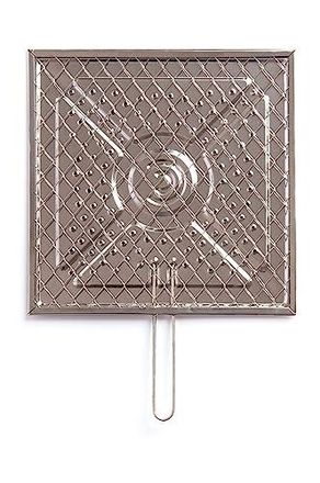 Excelsa 46758 Grille en INOX Argent&eacute; 25 cm