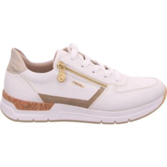 Rieker Femme, Chaussures, Blanc, Taille: 39 EU Chaussures d&eacute;contract&eacute;es &agrave; lacets blanches