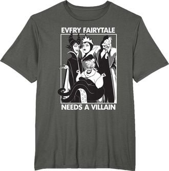 Disney Villains Every Fairytale Needs A Villain T-Shirt