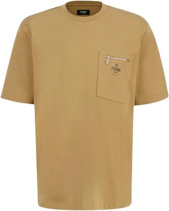 Fendi Herren, Oberteile, Braun, SGr&ouml;&szlig;e