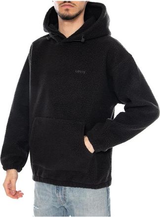 Levi's Homme, Sweatshirts et sweats &agrave; capuche, Noir, Taille: L Cozy Up Sweat &agrave; capuche