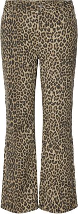 Pieces Pcsalume Mw Cropped Denim Jeans