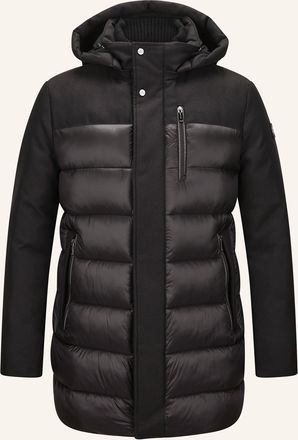 Milestone Steppjacke Mstimothy Im Materialmix schwarz