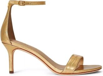 Ralph Lauren Femme, Chaussures, Jaune, Taille: 37 1/2 EU Allie Sandal