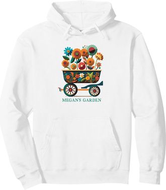 BDAZ Megans Garden Gartenpflanzen Blumen Megan Pullover Hoodie