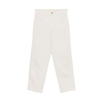 Eleventy Weite Hosen - - Trousers - Damen - Wei&szlig; - XS