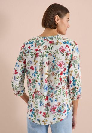 Cecil Klassische Bluse aus softer Viskose