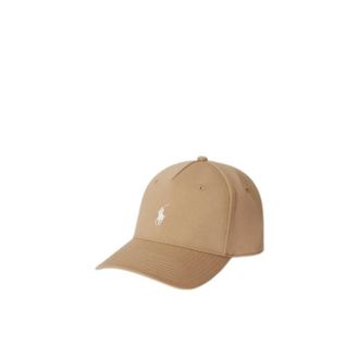 Polo Ralph Lauren unisex, Accessoires, Brun, Taille: ONE Size Ponte Ball Cap
