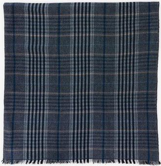 Saison 1865 Echarpe à carreaux