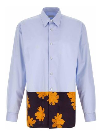 Dries Van Noten Chemise - Bleu Clair