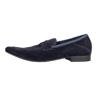 Cinque Cinque ACC 52126-10 Cipaolo Herren Slipper Loafer Leder Suede - - Shoes - Herren - Blau - 44 EU