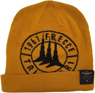 Aeronautica Homme, Accessoires, Orange, Taille: ONE Size Cappello ocra