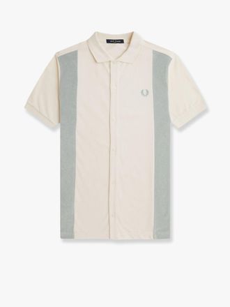 Fred Perry Cotton piquet polo shirt with towel inserts - FRED PERRY - gender_Man