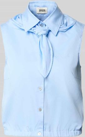 Drykorn Regular Fit Top mit Logo-Stitching Modell Tiriel
