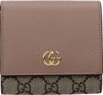 Gucci Femmes Portefeuille Tissu Beige/Beige Clair