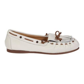 P.A.R.O.S.H. P.a.r.o.s.h., Femme, Chaussures, Blanc, Taille: 36 EU Mocassins