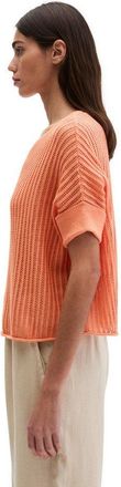 Marc O'Polo Strickpullover aus Organic Cotton-Leinen-Mix