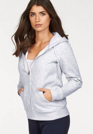 Fruit Of The Loom Kapuzensweatshirt Lady-Fit Premium hooded Sweat Jacket