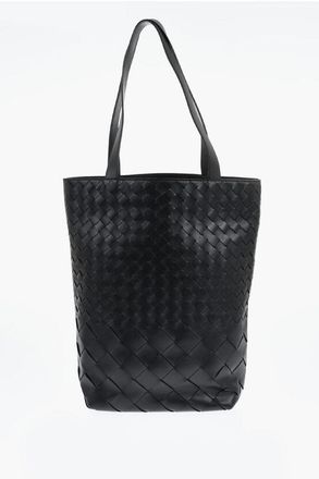 Bottega Veneta Braided Leather Maxi Tote Bag Gr&ouml;&szlig;e Unica