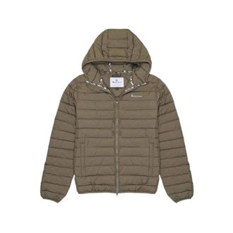 Aquascutum Giubbotto con cappuccio impunturato lineare - - Jackets - Herren - Gr&uuml;n - XL