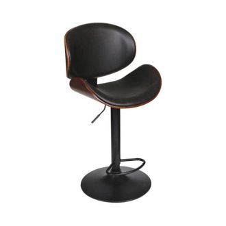 Paris Prix Chaise de Bar Rétro Design Nash 97-118cm Noir
