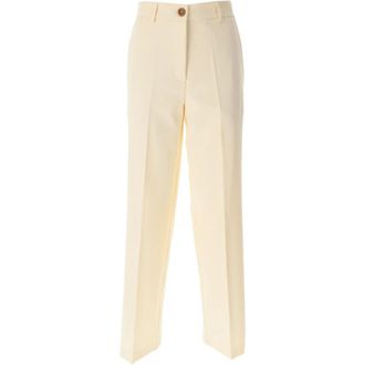 Alysi Chinos - - Trousers - Damen - Beige - 2XS