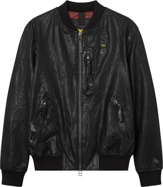 Blauer Jacke Faulkner