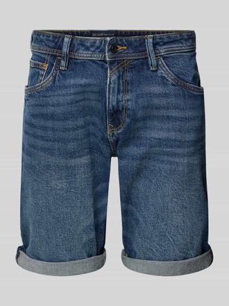 Tom Tailor Denim Slim Fit Bermudas aus Baumwoll-Mix Modell PIERS