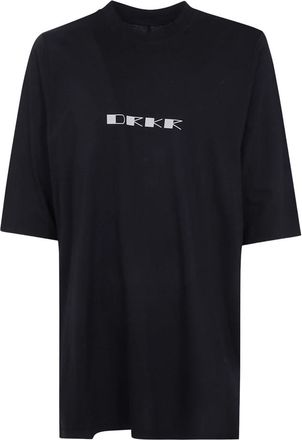 Rick Owens Jumbo SS T - - Tops - Herren - Schwarzk - XS