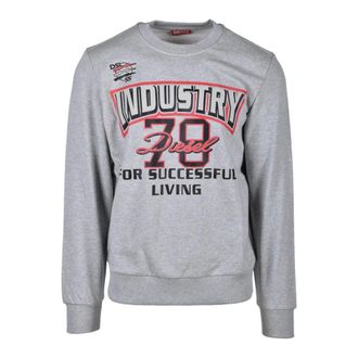 Diesel Homme, Sweatshirts et sweats &agrave; capuche, Gris, Taille: S sweatshirt