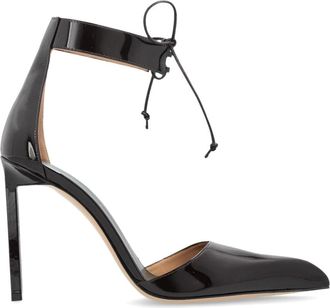 Tom Ford Femme, Chaussures, Rouge, Taille: 39 EU Escarpin &agrave; Bride Cheville en Cuir Verni