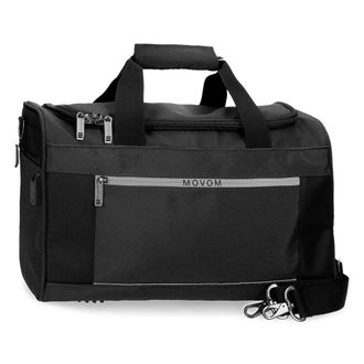 Movom Swimwear Movom Trimmed Reisetasche, Schwarz, 45 x 25 x 20 cm, Polyester, 22,5 l, Schwarz, Reisetasche