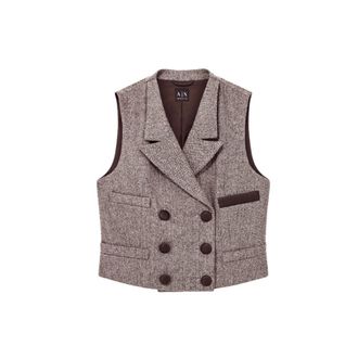 A|X Armani Exchange Antagonist Waistcoat - - Suits - Damen - Braun - XS