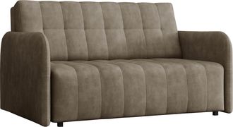 Mirjan24 Sofa Viva Grand III mit Schlaffunktion, DREI Sitzer Schlafsofa mit Bettkasten, Polstersofa, Farbauswahl Bettsofa/Couch, Sofagarnitur (Country 3)