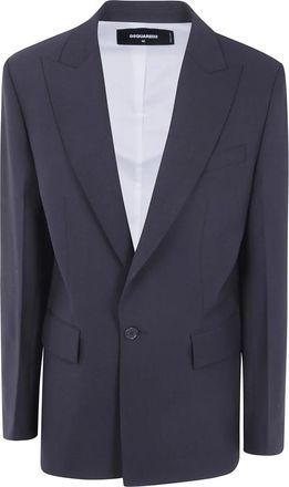 Dsquared2 Femme, Vestes, Noir, Taille: 40 FR Veste en laine