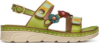 Laura Vita Sandalen Laura Vita Dorry 18 Gr&uuml;n