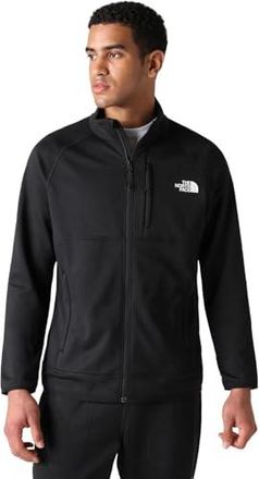 The North Face Veste polaire Canyonlands Full-Zip pour Homme - Veste Teddy pour la randonn&eacute;e et les activit&eacute;s de plein air - TNF Black, S