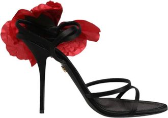 Dolce & Gabbana Femme, Chaussures, Noir, Taille: 39 EU Sandales &agrave; Talons