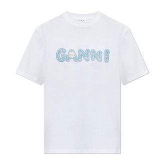 Ganni Damen, Oberteile, Wei&szlig;, XLGr&ouml;&szlig;e