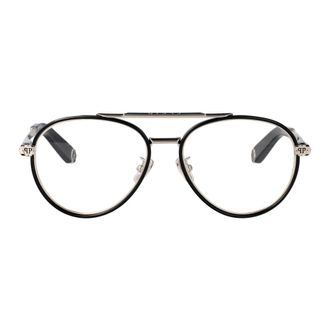 Philipp Plein Homme, Accessoires, Noir, Taille: 56 MM Optical Plein Light Lunettes