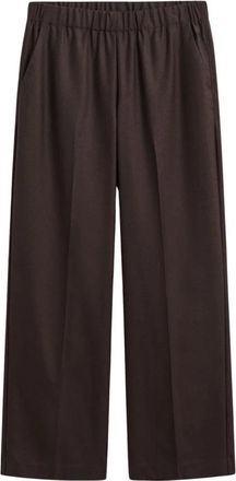 GANT Wollmischung Hose zum &Uuml;berziehen - - Trousers - Damen - Braun - M