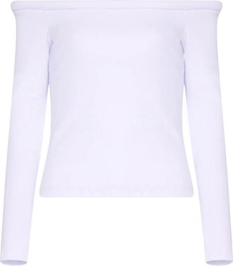 Gloria Coelho Schulterfreies Oberteil - Wei&szlig;